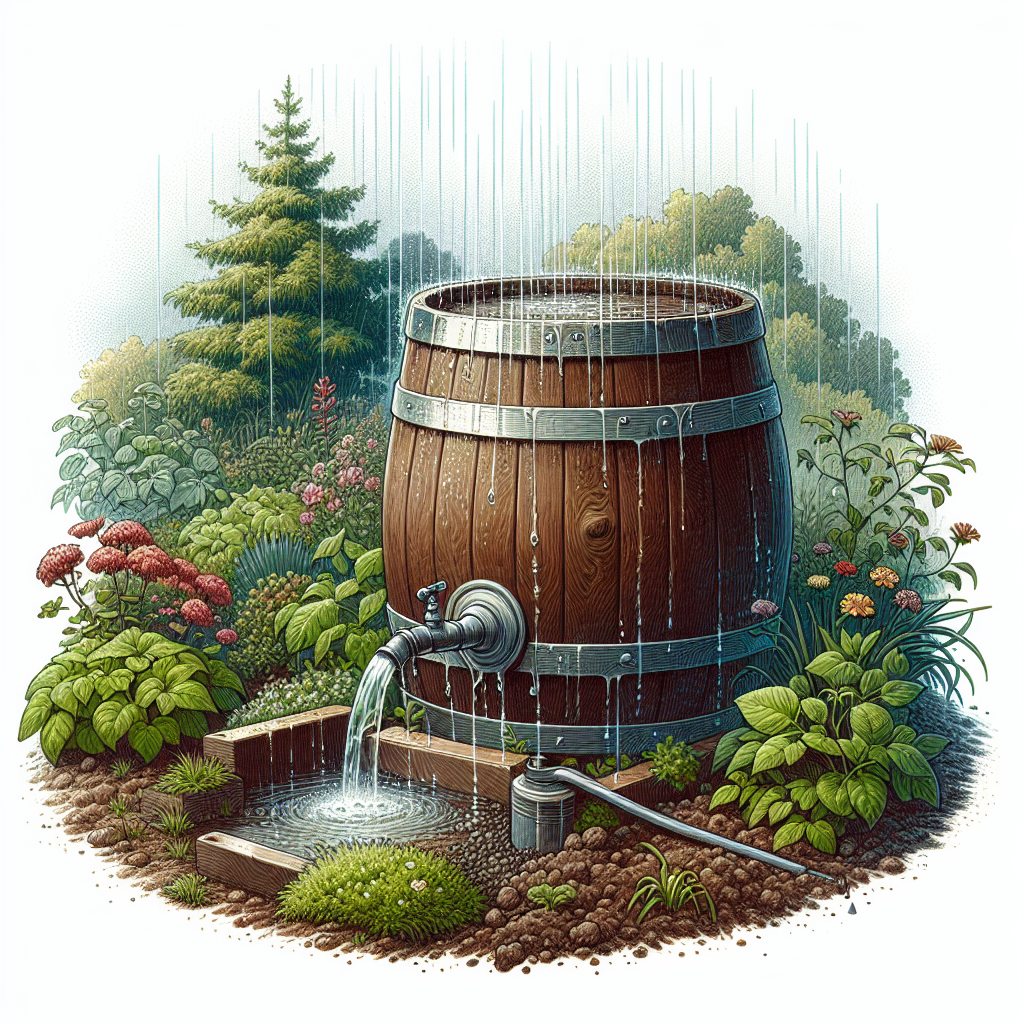 Sådan kan en regnvandstønde gavne din have - Atoz.dk